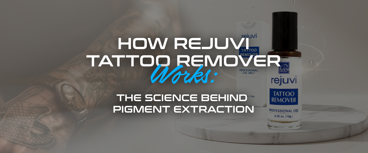 How Rejuvi Tattoo Remover Works: The Science Behind Pigment Extraction ...